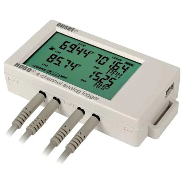 HOBO® UX120 Four-Channel Analog Data Logger - BIOWEB USA