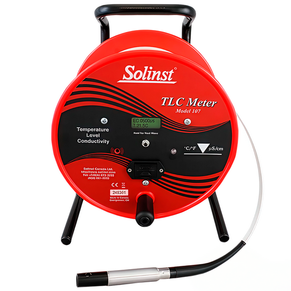 Solinst 107 Water Depth, Temperature and Conductivity Meters - BIOWEB USA