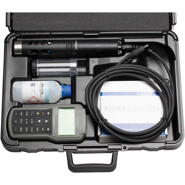 Hanna Professional Multi-Parameter Waterproof Meter pH / ORP / EC / DO ...