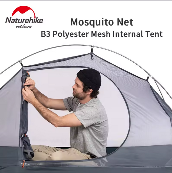 Naturehike Cycling Tent with 20D Silicone Floor Ultralight Waterproof - BIOWEB Global