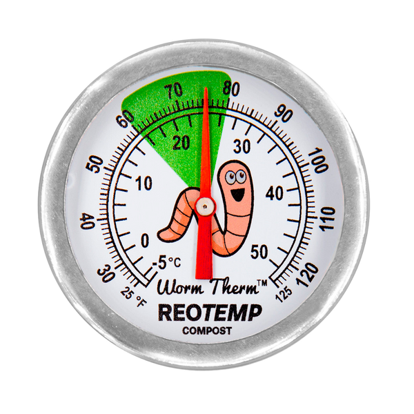Reotemp Vermicomposting Thermometer - BIOWEB USA