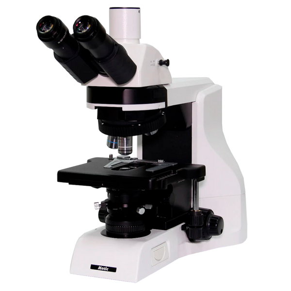 Motic PA43 BIO Trinocular Upright Compound Microscope and Rackless Sta ...
