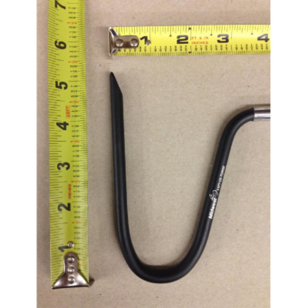 Midwest Tongs Standard Snake Hook with Narrow End - BIOWEB USA