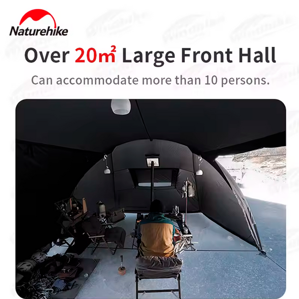 Naturehike Cloud Vessel Tunnel Tent 4 Seasons - BIOWEB USA