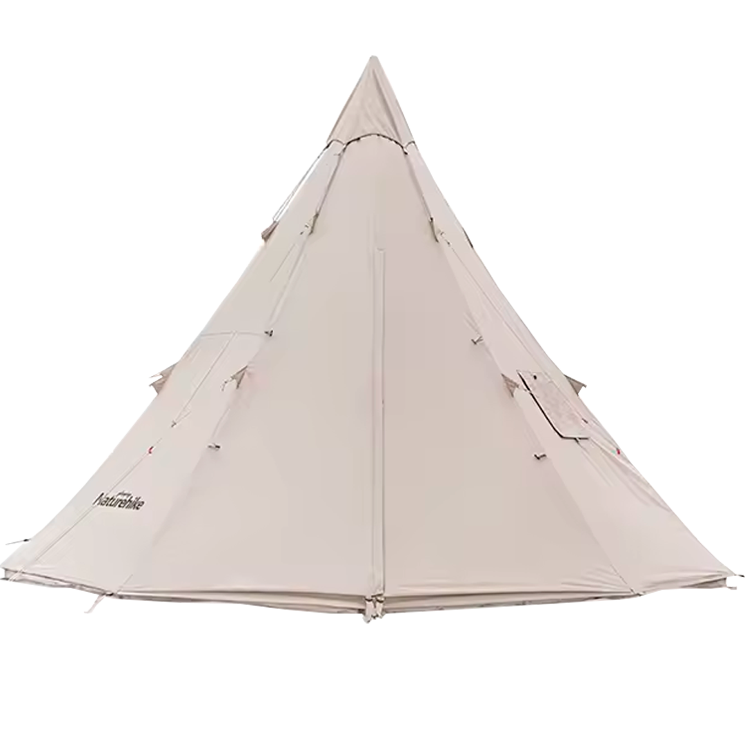 Naturehike Yuan Pyramid A-Type Teepee Tent with Fireplace for 5-8 Pers ...