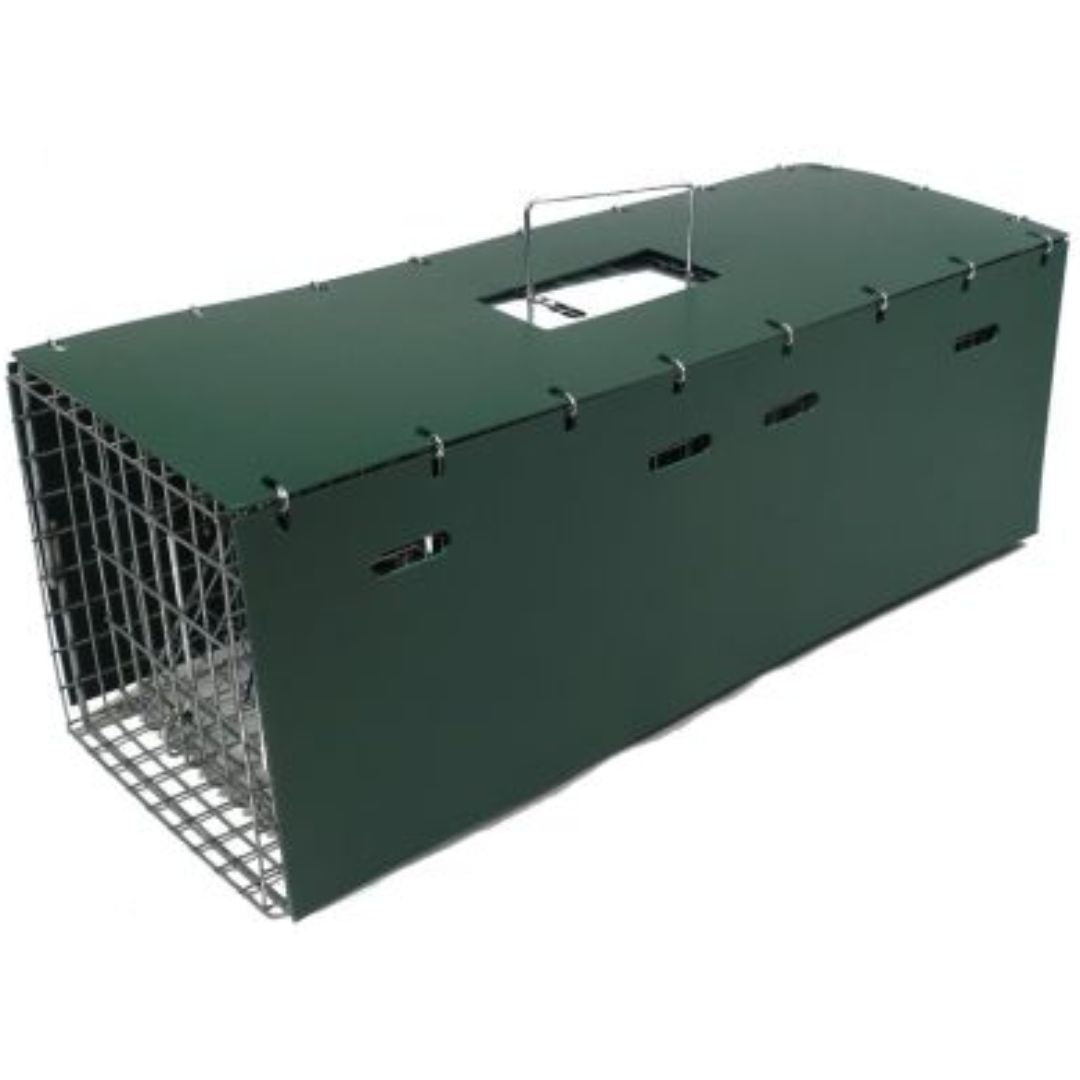 Comstock 12 in x 12 in Double Door and Single Door Cage Traps ²⁵ ...