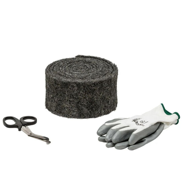 Xcluder Fill Fabric Starter Kit 4" x 10' Roll ²⁵ - BIOWEB USA