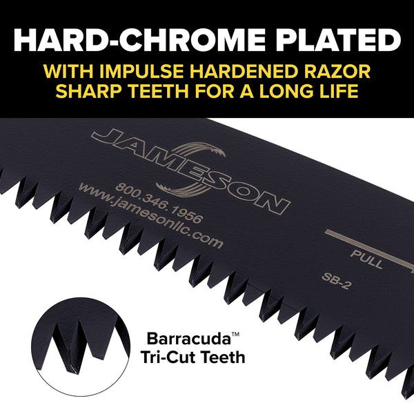 Jameson Saws with Teflon for Shredders - BIOWEB USA