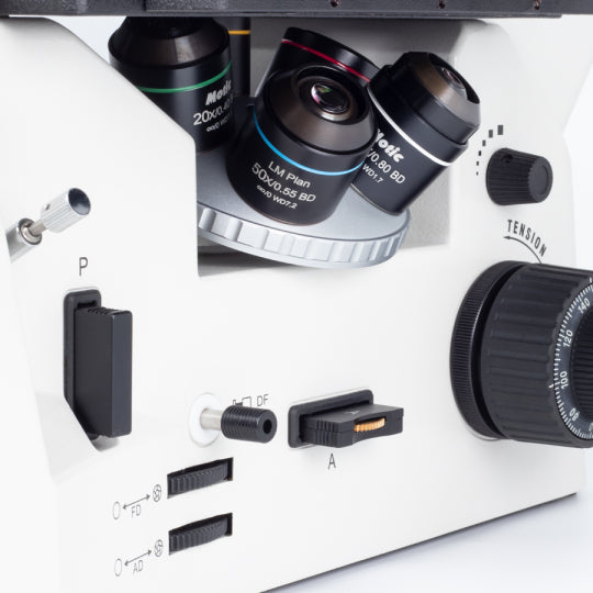 Motic AE2000MET Trinocular Inverted Compound Microscope - BIOWEB USA