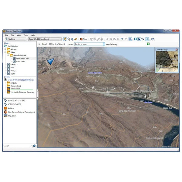 BaseCamp Software for Garmin GPS - BIOWEB USA