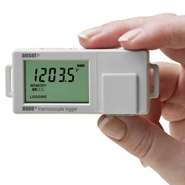 Onset Data Logger for HOBO UX100 One-Channel Thermocouples - BIOWEB USA