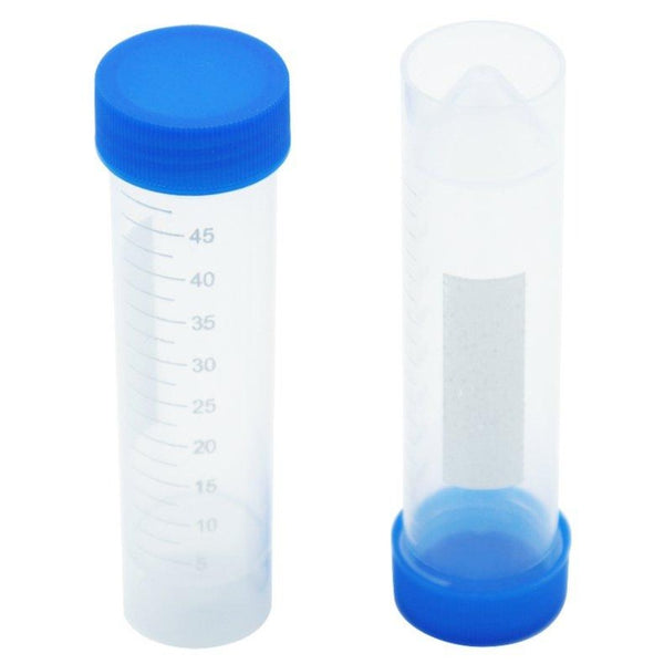 Eowpower 50ml Plastic Vial Storage Container Test Tubes for Laboratory ...
