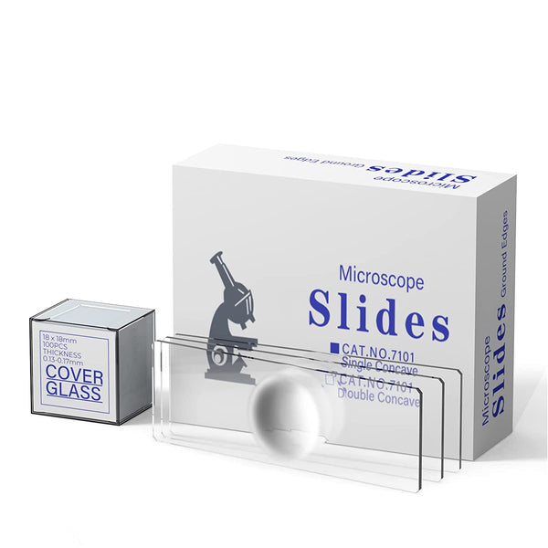 Microscope Single Concave Slides - BIOWEB Global