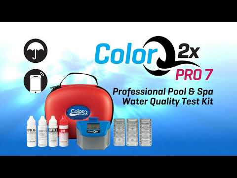 LaMotte Photometer ColorQ 2x PRO 7 for Pool & Spa Water - BIOWEB USA