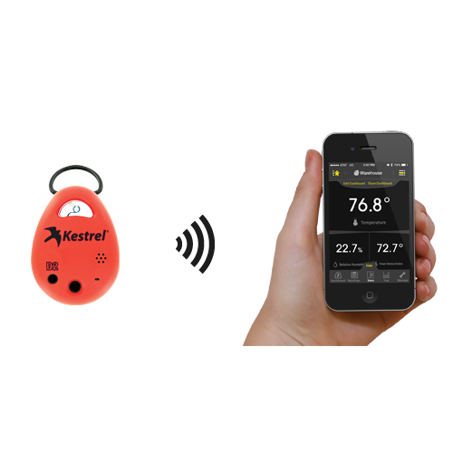 Kestrel DROP Wireless Environmental Data Loggers ²⁵ - BIOWEB USA