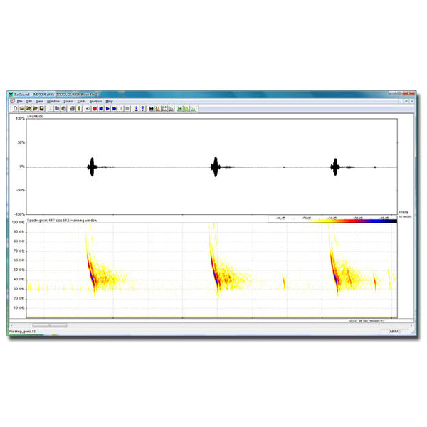 BatSound Real-time Spectrogram Analysis Software - BIOWEB USA