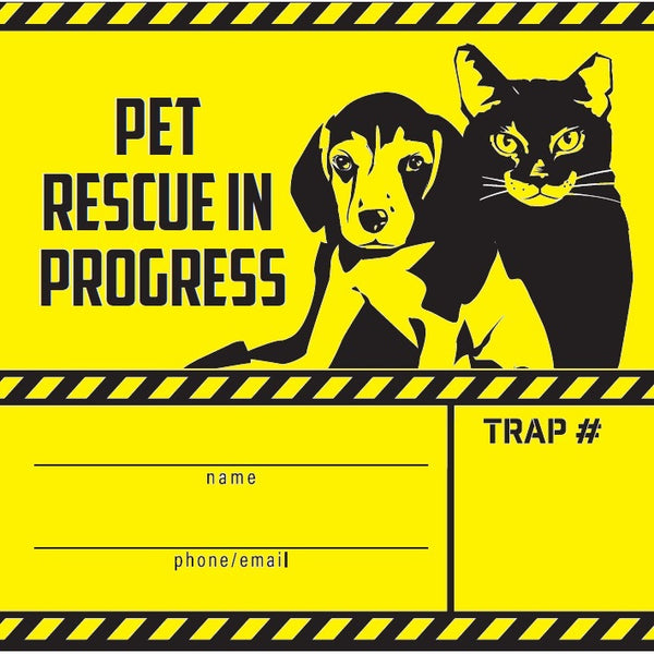 Tomahawk Plastic Trap Tags - BIOWEB Global